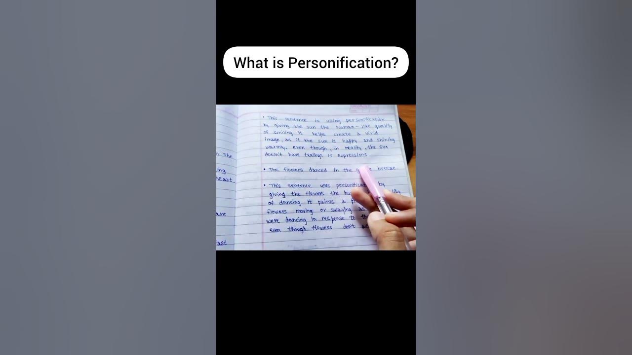What is Personification? | Figure of Speech Explained Easily - YouTube