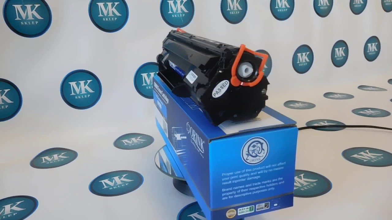 Toner zamiennik do HP LaserJet Pro P1569 - YouTube