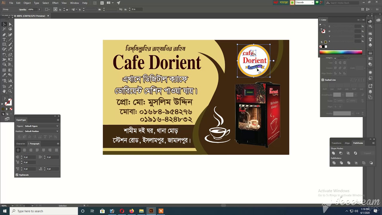 vigiting card - YouTube