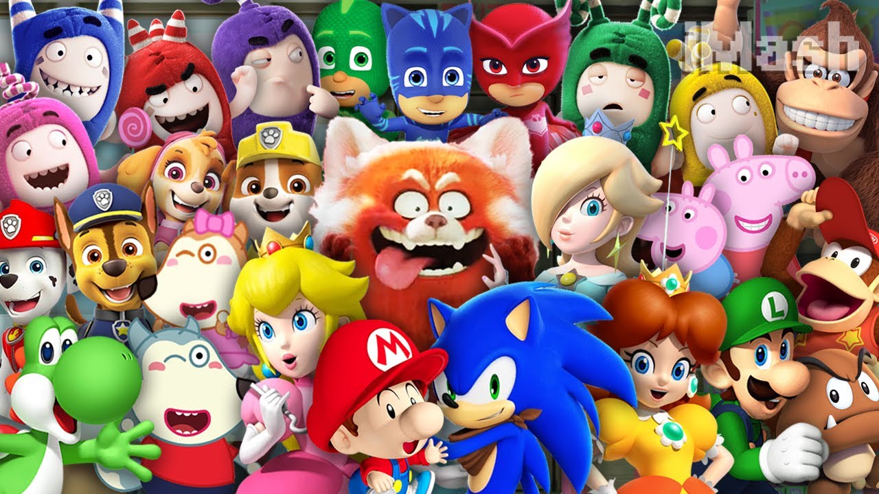 Awooga Compilation 25 - Awooga, but it's Baby Mario & Sonic & Paw ...