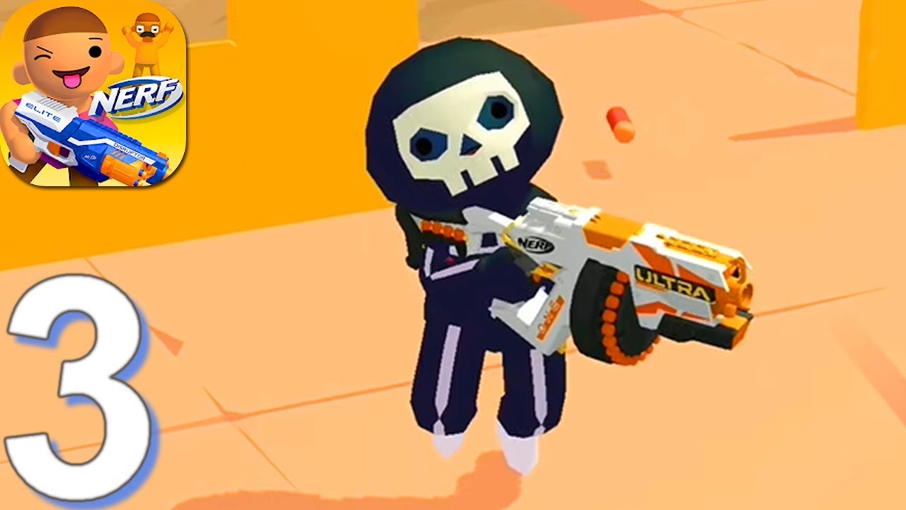 NERF Epic Pranks! - Gameplay Walkthrough Part 3 Levels 36-54 (Android ...
