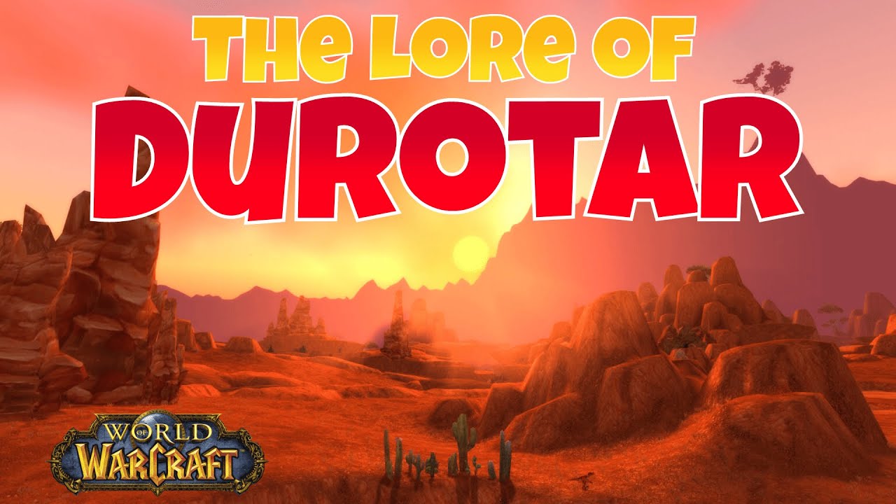 Durotar | Travel Guide - YouTube