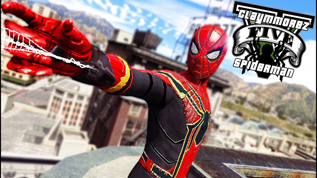 IRON SPIDERMAN Suit! LSPDFR is BACK (GTA 5 Spiderman Mod) - YouTube