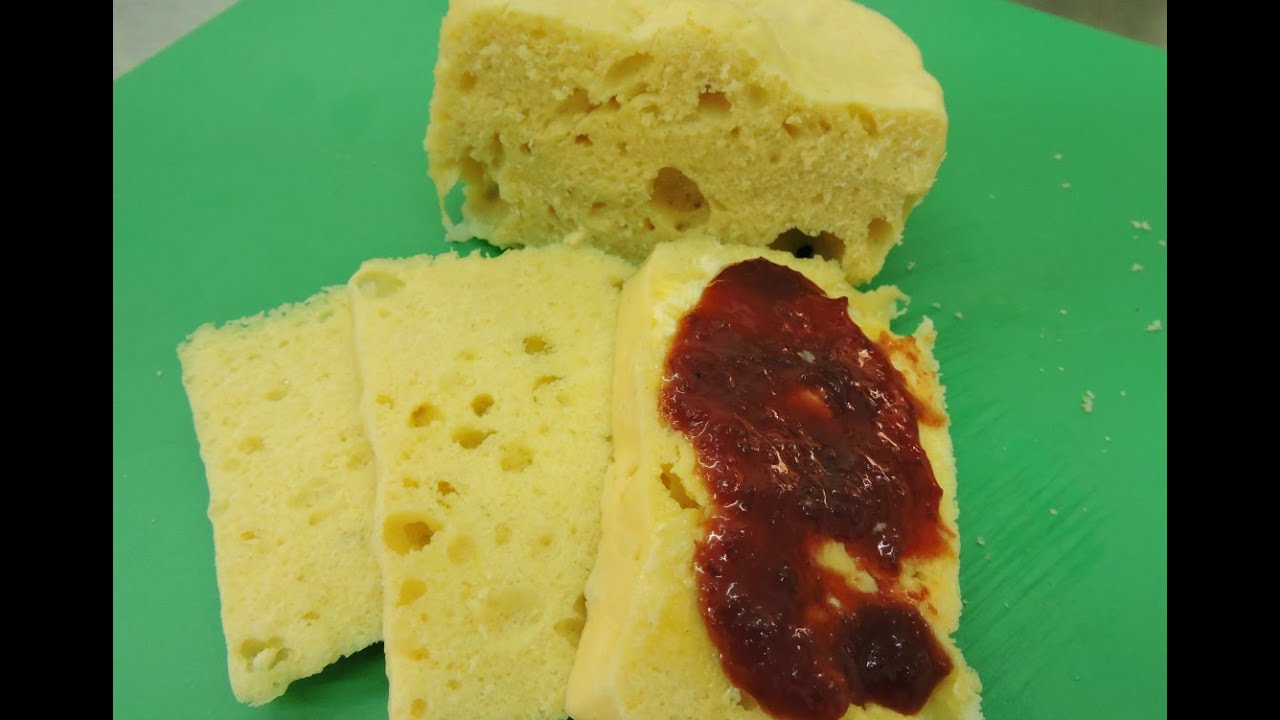 Pan para acompañar hecho en microondas.- RecetasdeLuzMa. - YouTube