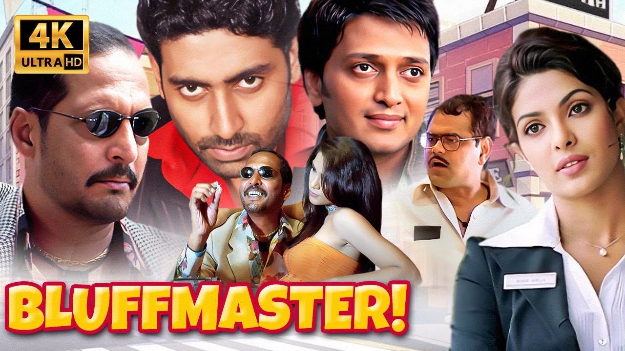BLUFFMASTER! (2005) 4K ULTRA HD | Abhishek Bachchan, Riteish, Priyanka ...
