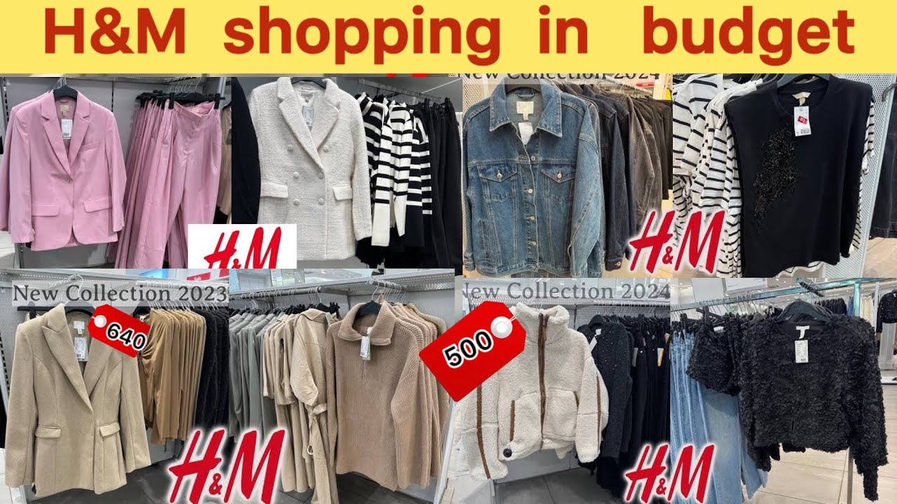H&M latest collection 2024,2025 h&m haul - YouTube