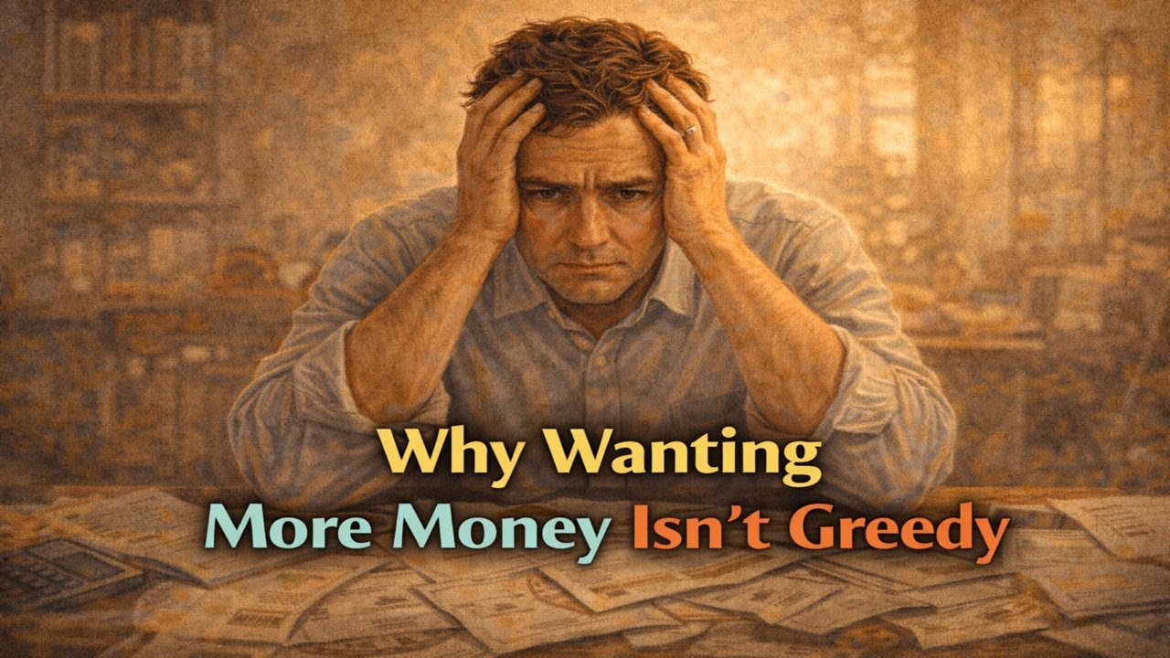 Why wanting more Money isn´t Greedy - YouTube