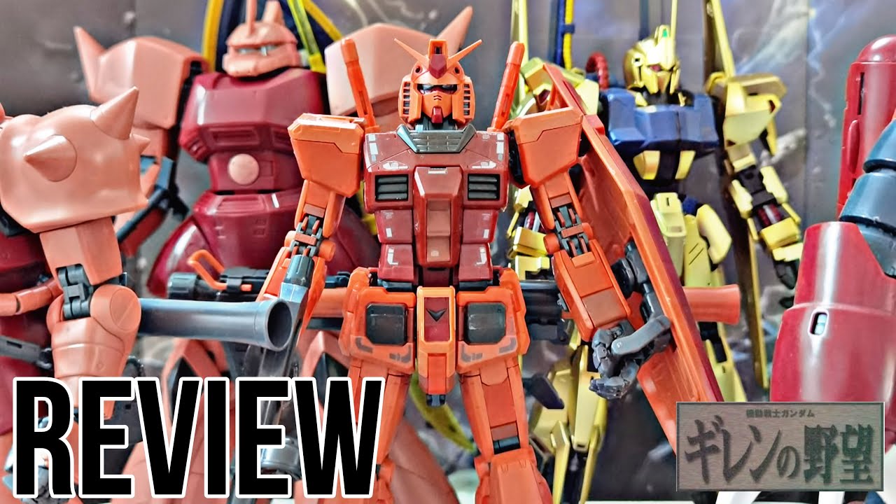[REVIEW] RX-78 Gundam Casval Custom - DABAN 6628 Model Kit REVIEW - YouTube
