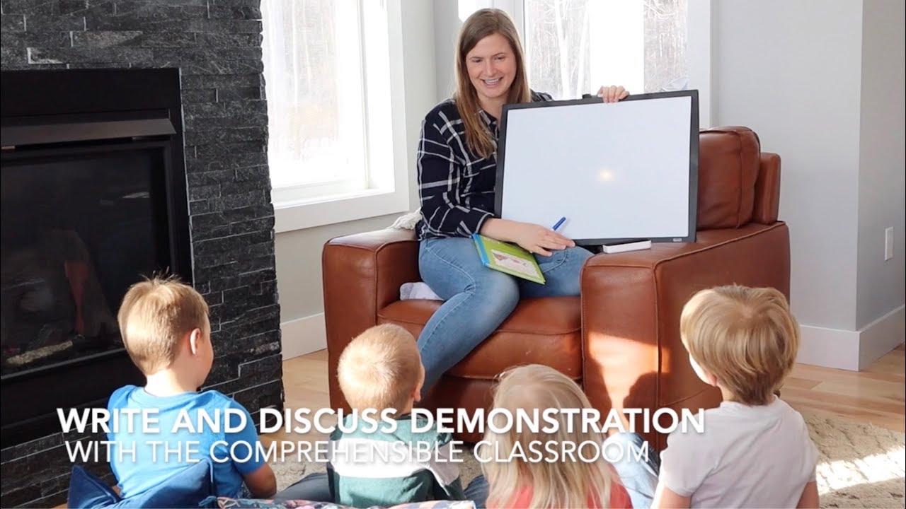 Write and Discuss demo for language teachers - YouTube