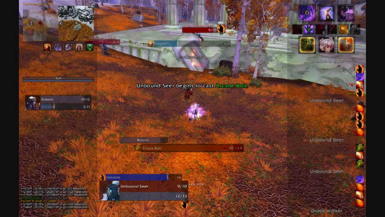 Custom WoW PvP UI - YouTube