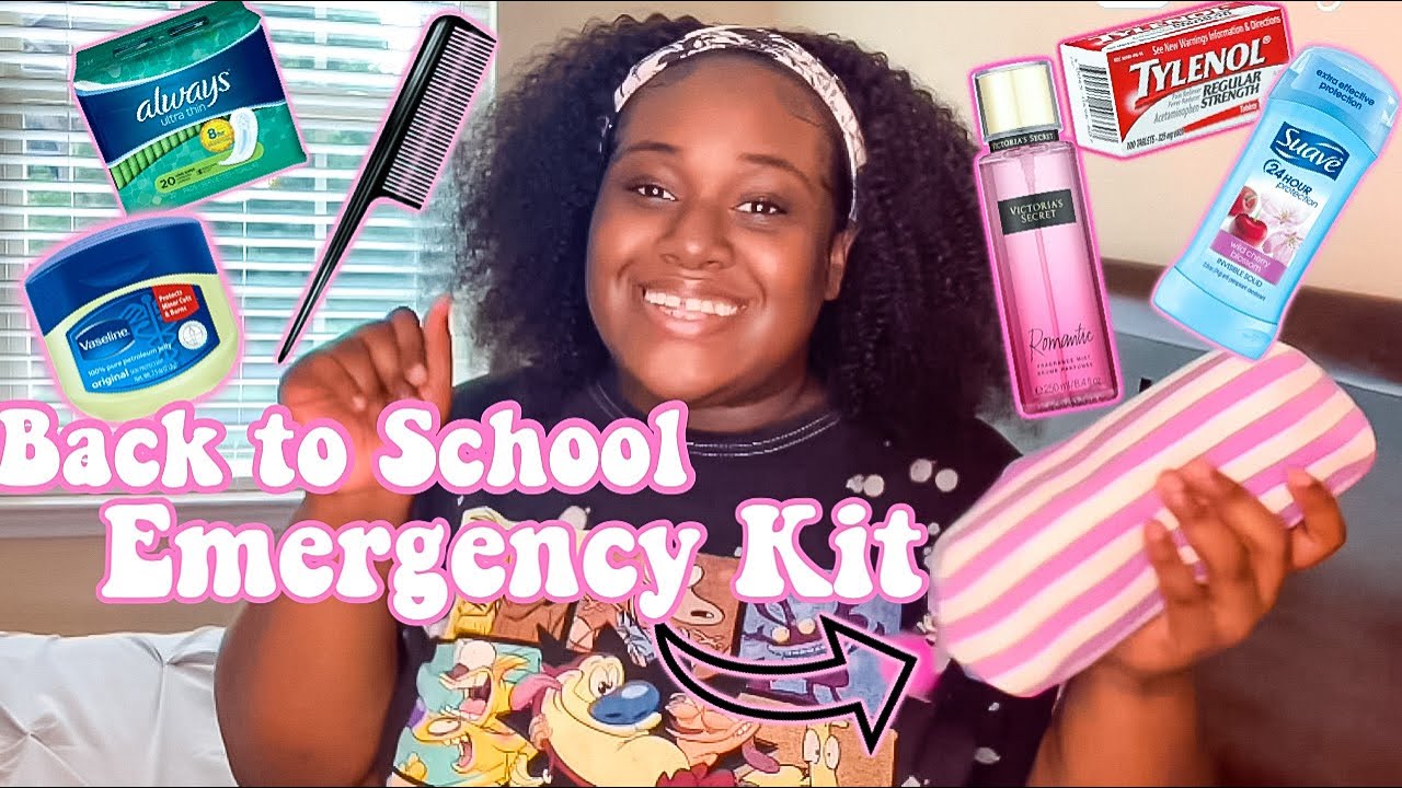 What’s In My Back To School Emergency Kit For Teen Girls 2021 | * Must ...