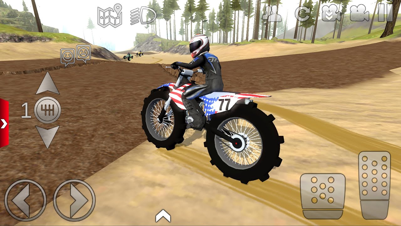 US Motocross Racing Dirt Bike driving (Mud and Stunts) - Offroad ...