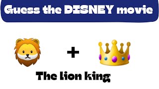 Guess the DISNEY MOVIE by EMOJI| emoji quiz | emoji cha... | Doovi