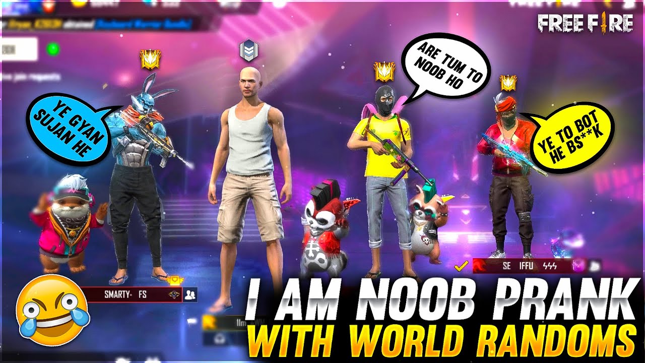 I am Noob Prank With World Randoms😂Gone Wrong !! - YouTube