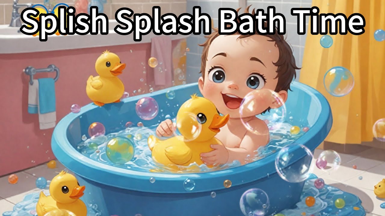Splish Splash Bath Time (Bath Song, Nursery Rhymes & Kids Songs) - YouTube