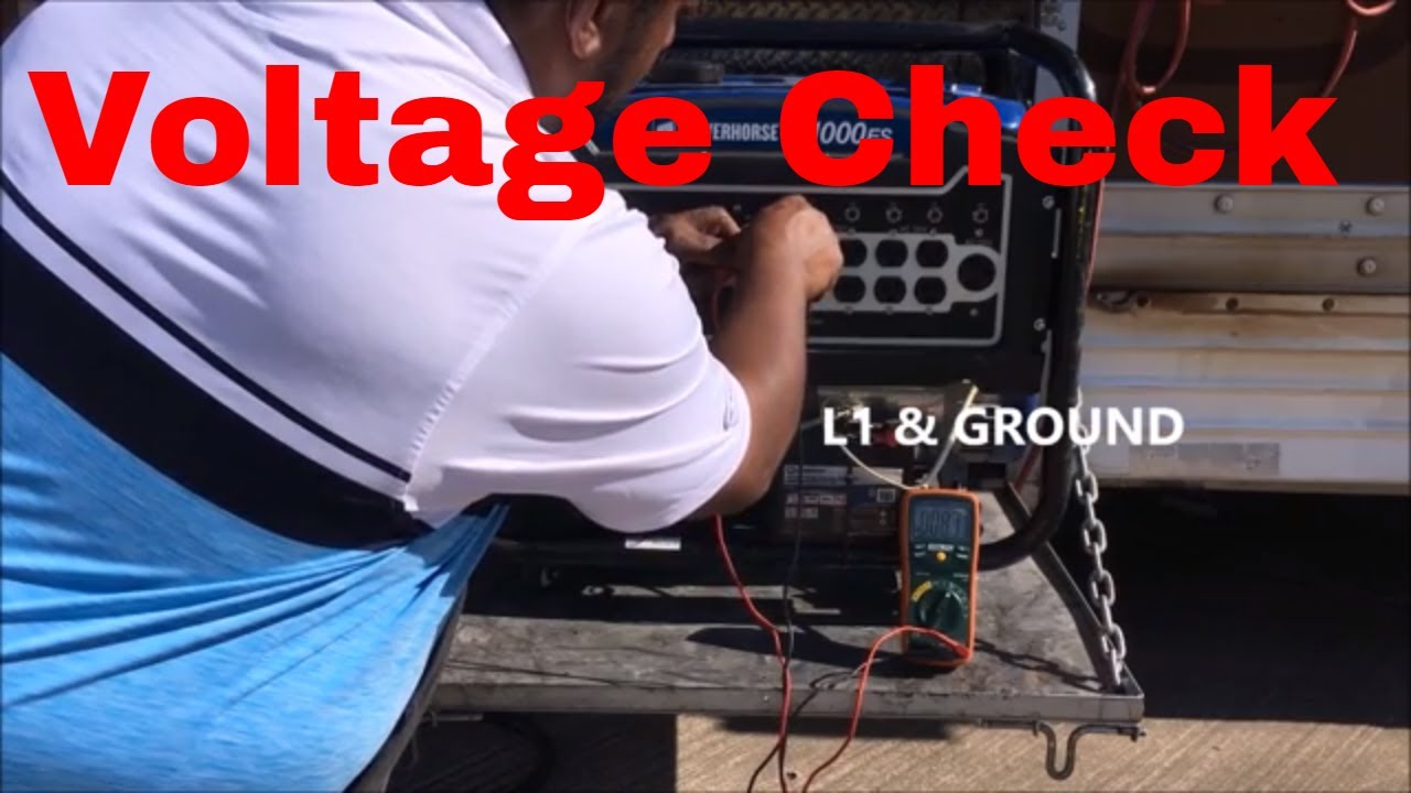 How To Check Your Voltage and Continuity On Your Powerhorse Generator ...