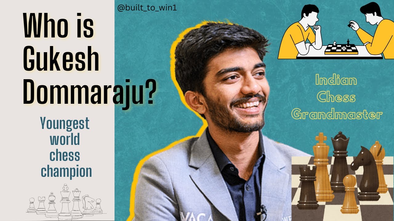 Who is Gukesh Dommaraju? | Youngest World Chess Champion | Built to Win ...