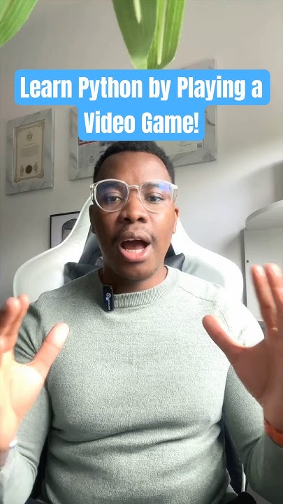 Learn Python by playing a video game! #ai #python #learnpython - YouTube