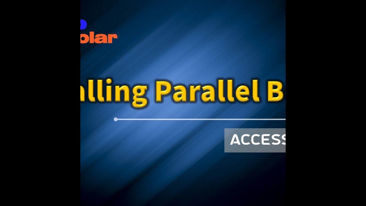 Parallel board Installation - YouTube
