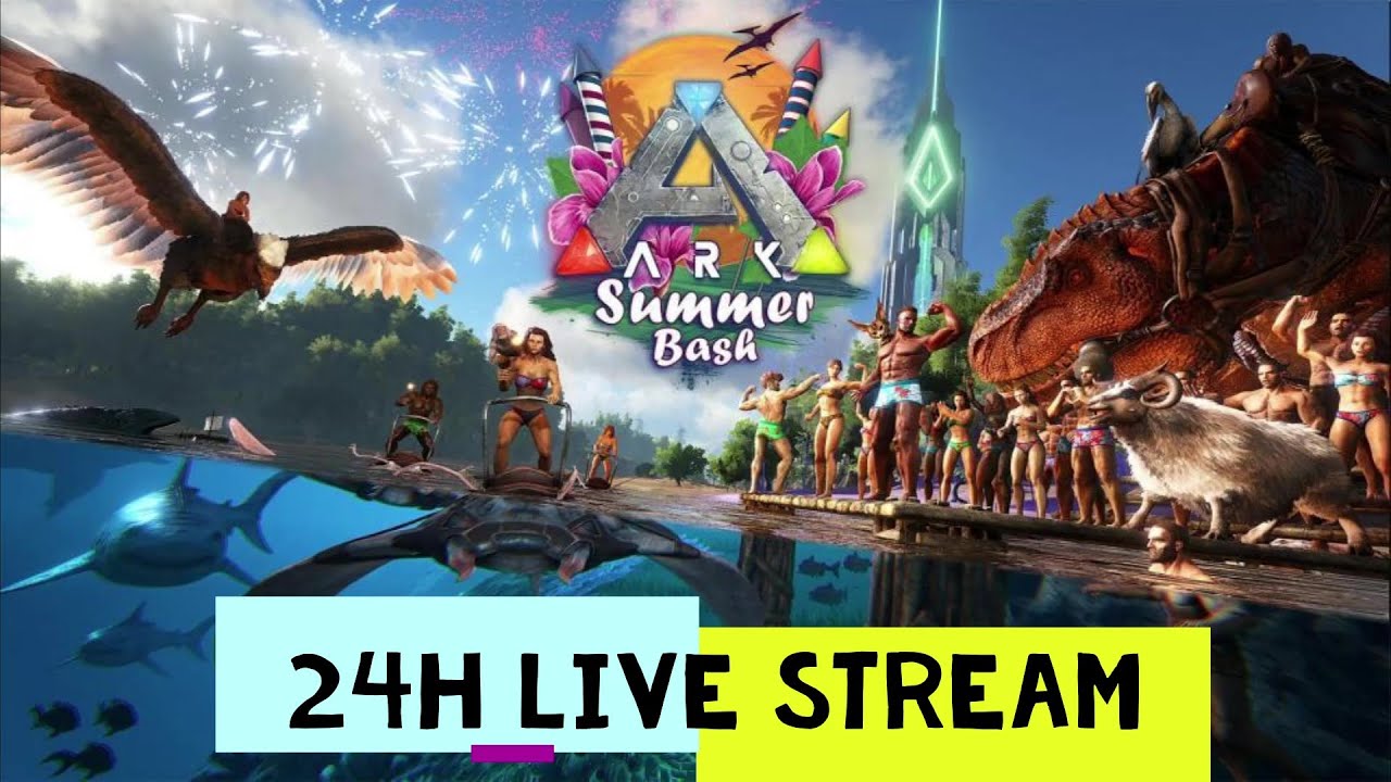 Ark Survival Evolved --- Special 24 h Live stream 2 deo--- - YouTube