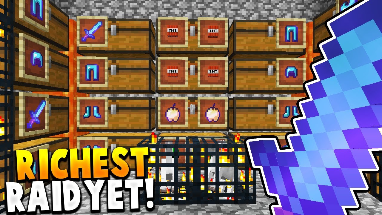 RICHEST RAID YET! | Minecraft FACTIONS #627 - YouTube