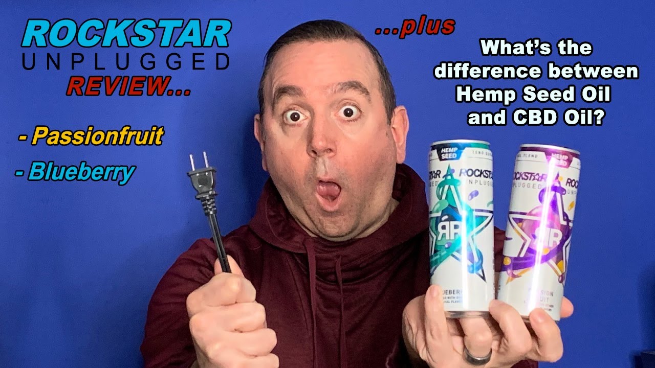 Rockstar Unplugged Energy Drink Review PLUS What is The Difference ...