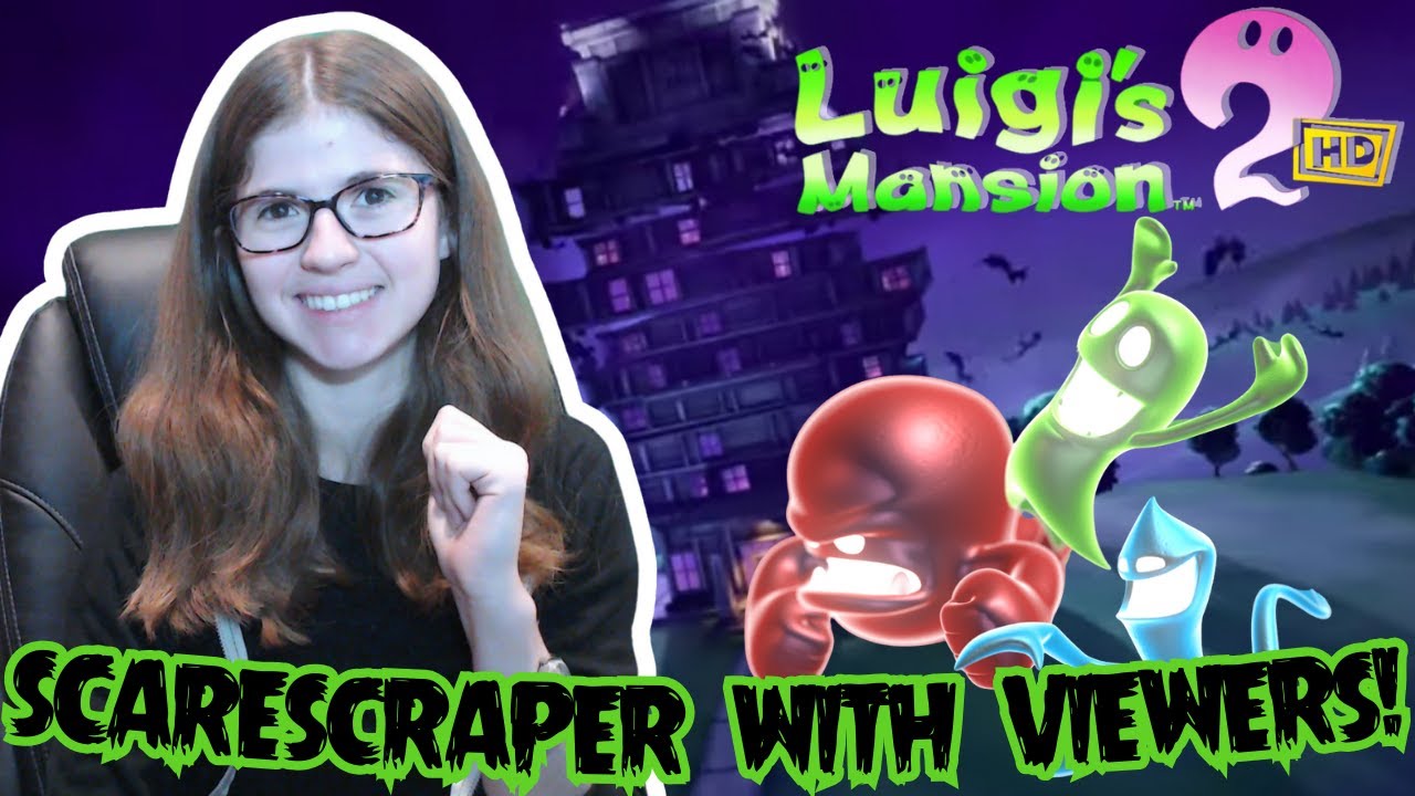 🔴LIVE🔴 Playing Luigi's Mansion 2 HD ScareScraper with Viewers! - YouTube