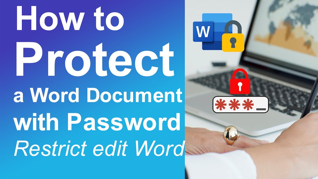 How to Protect a Word Document with password | Restrict Edit Ms Word ...
