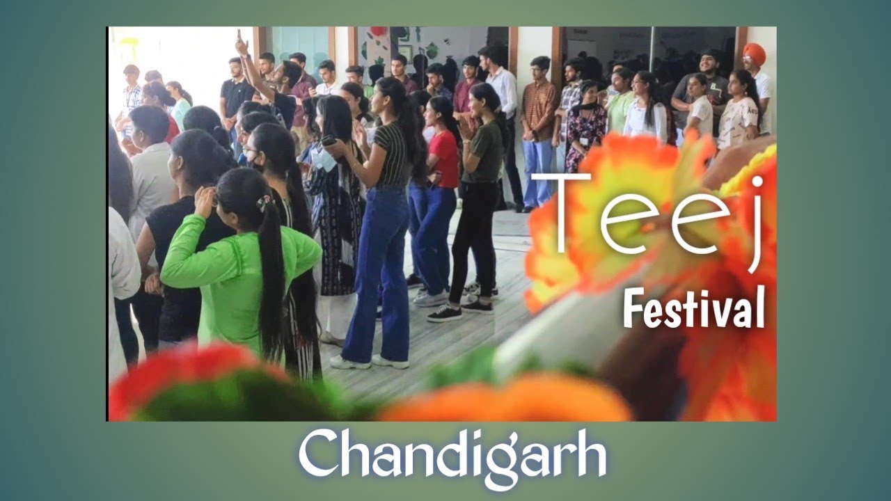TEEJ FESTIVAL || HOW TO PERFORM IN CHANDIGARH😅 - YouTube