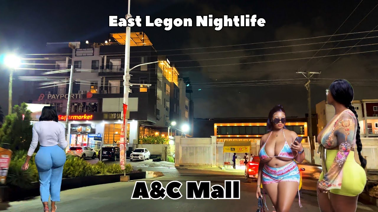 NIGHTLIFE IN GHANA, RICH NEIGHBORHOOD, EAST LEGON IN 2025 - YouTube
