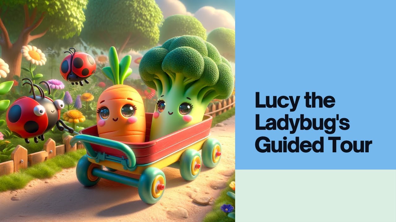 Bedtime Stories for Kids: Lucy the Ladybug's Guided Tour - YouTube