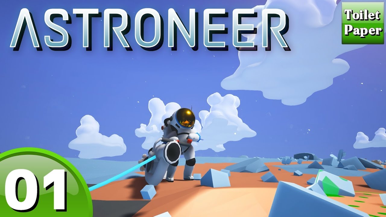 実況#01【ASTRONEER：Early Access版】一攫千金を夢見て宇宙へ - YouTube