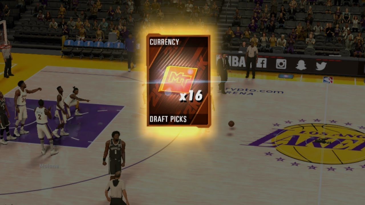 Lucky NBA 2K Draft Picks Cards Opening... - YouTube