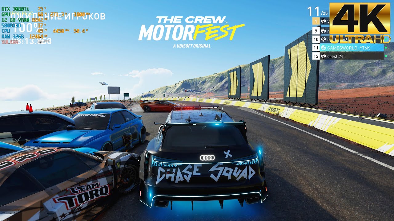 The Crew Motorfest Grand Race Multiplayer Gameplay [RTX3080Ti 4K60FPS ...