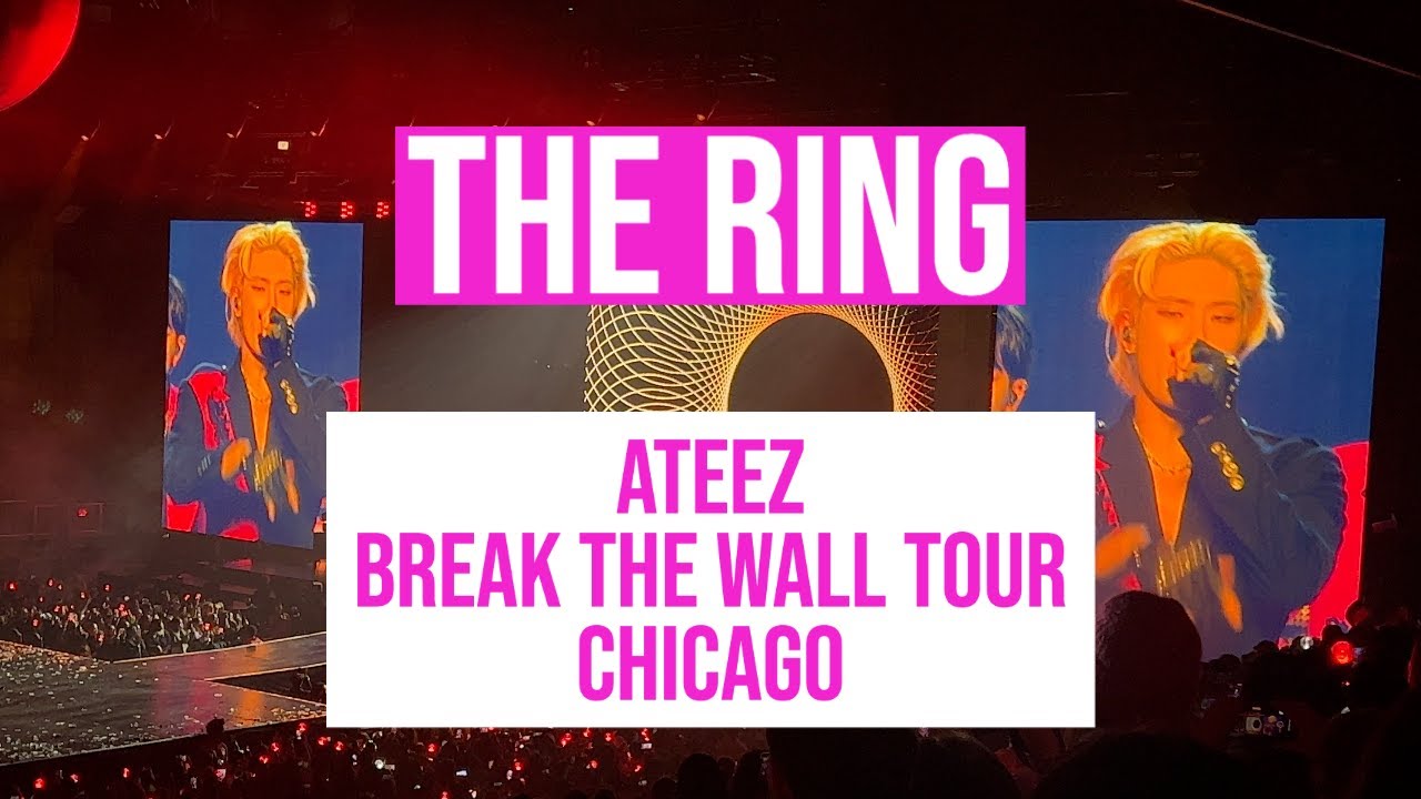 4K - The Ring - ATEEZ The Fellowship: Break the Wall - Chicago - YouTube