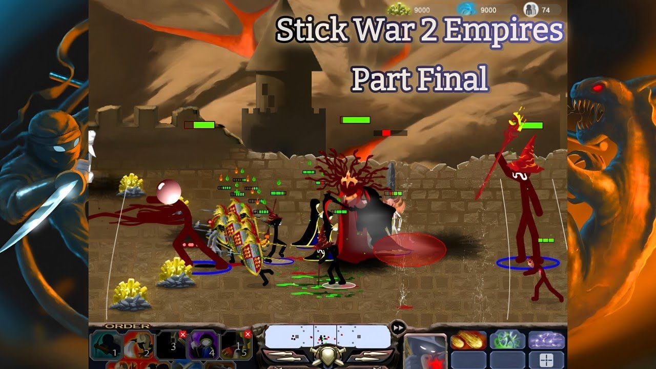 Stick War 2 Só que com mod Part Final #stickwarlegacy #stickwar # ...