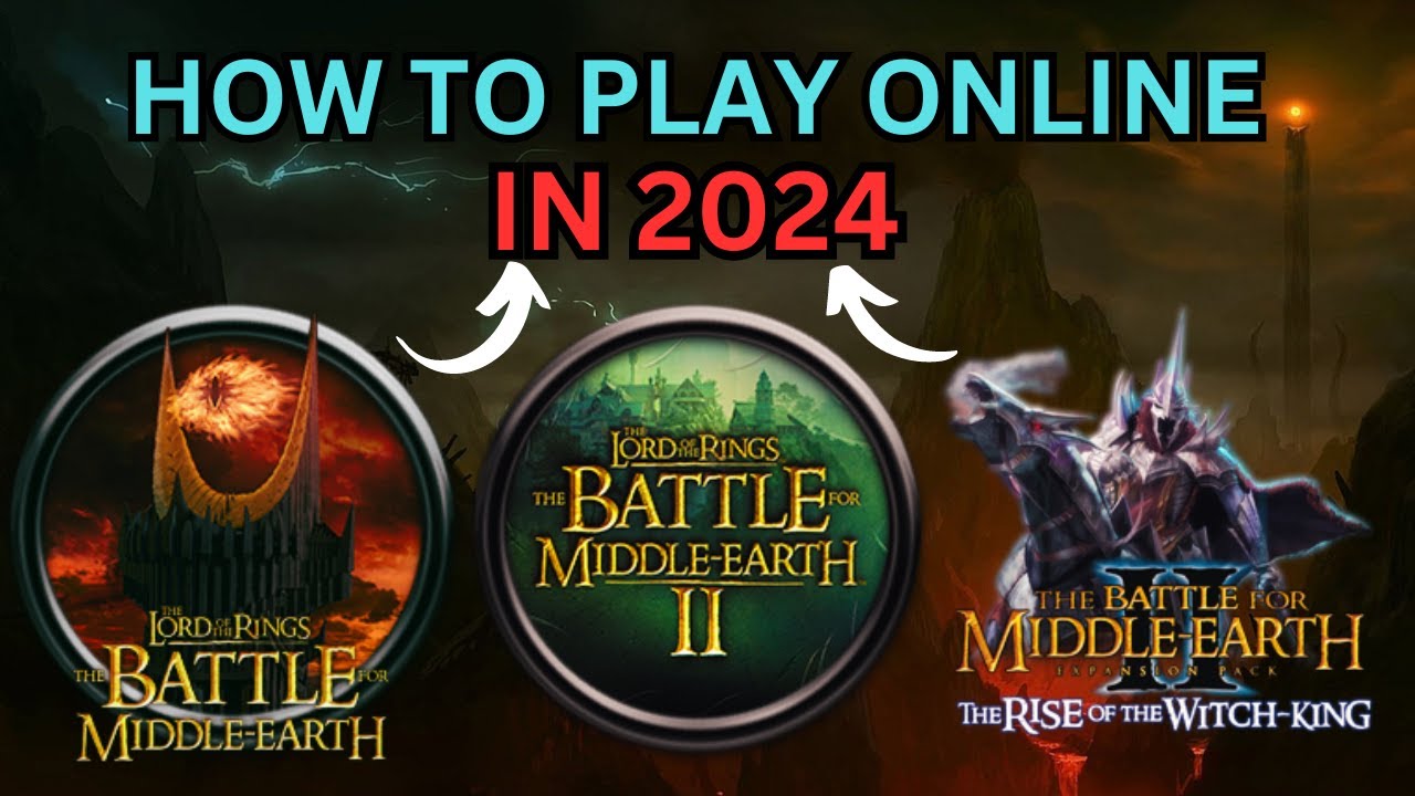 How to play all BFME games ONLINE in 2024 | LotR: Battle for Middle ...