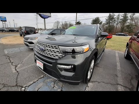 2022 Ford Explorer Limited Horn - YouTube