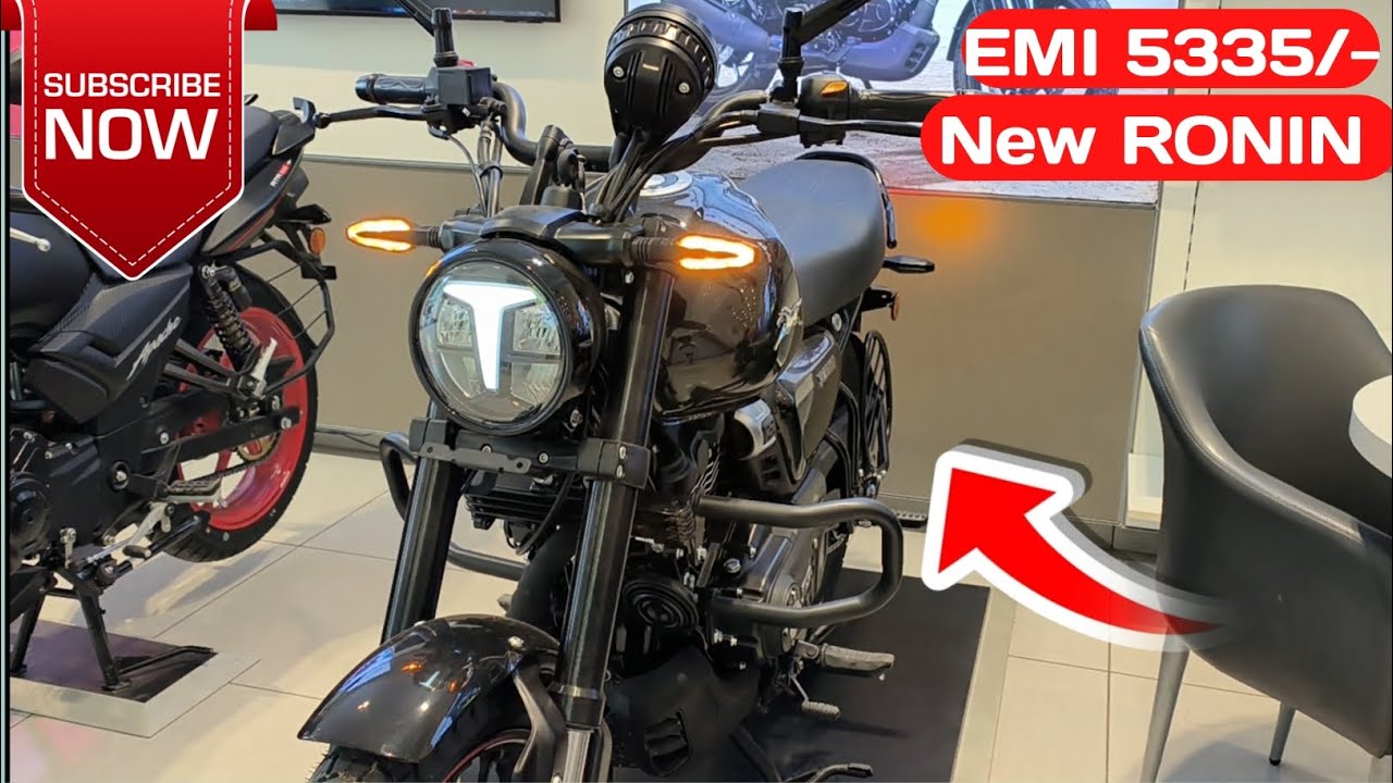 All New tvs Ronin bike 225 cc base 2025 model 23000 me review and price ...