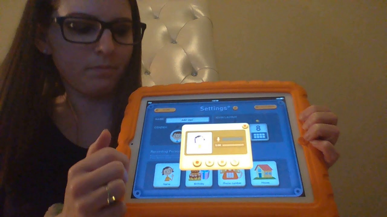 CDIS 550 My First AAC App Presentation - YouTube
