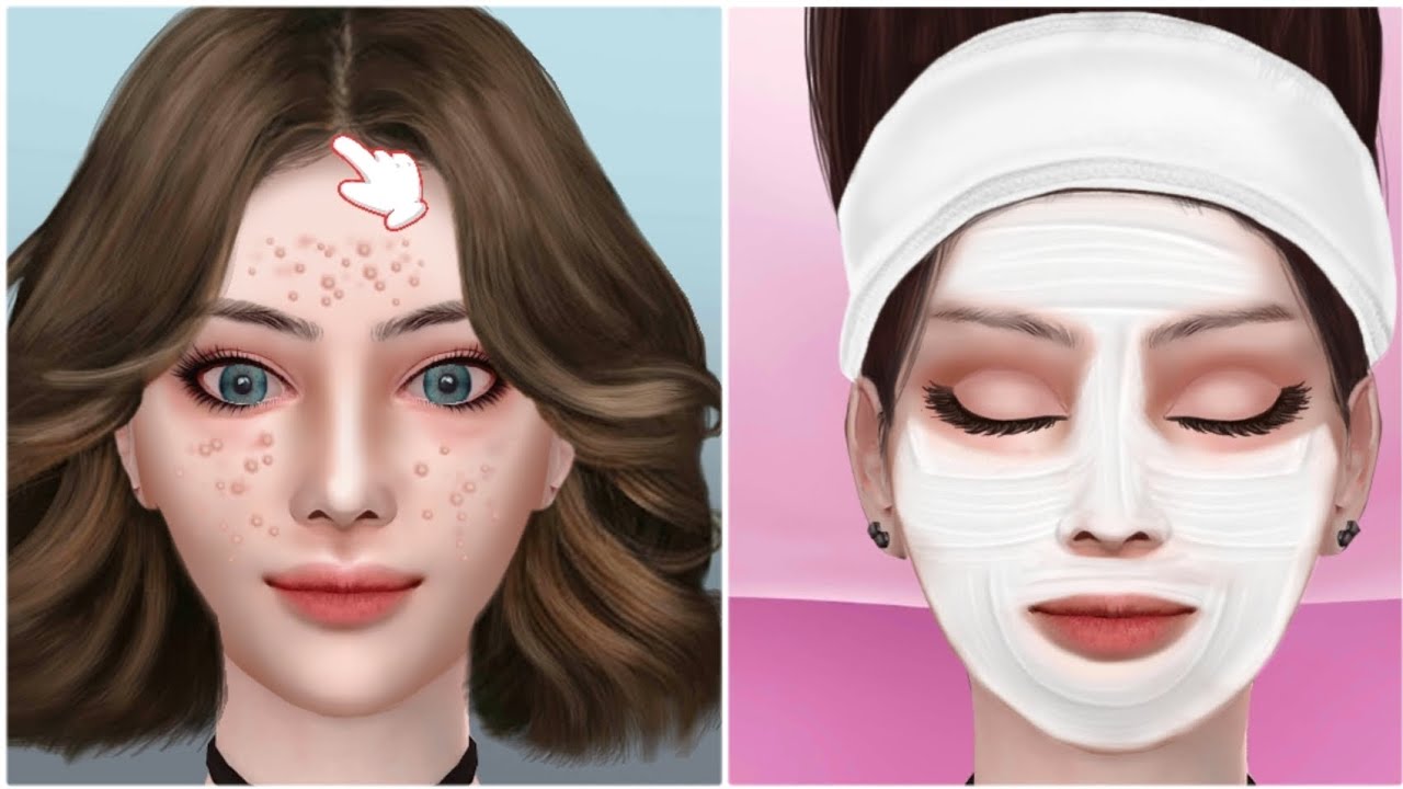 Acne removal treatment | ASMR animation | RELAXe ASMR - YouTube