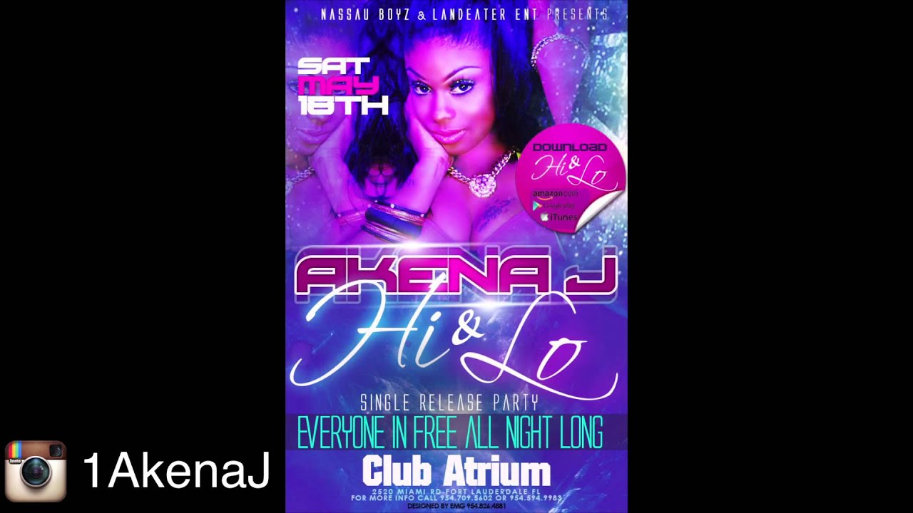 Akena J Performing Live At Club Atrium (Promo) - YouTube