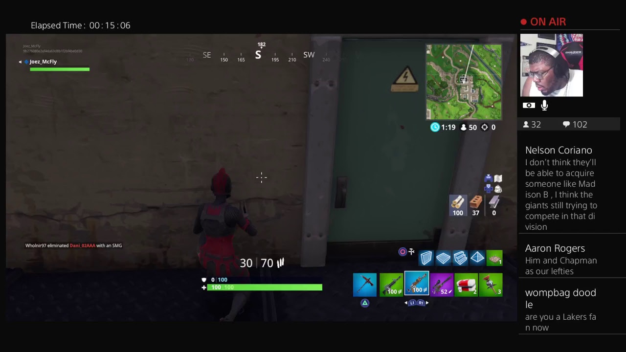 Joez_McFly's Live PS4 Broadcast Yankee off day Q&A - YouTube