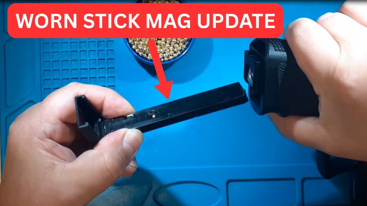 Umarex Glock 19 - Worn Stick Mag Update - YouTube