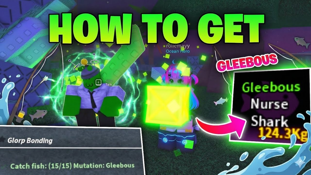 How to Get GLEEOUS Mutation FAST in Fisch 🧪 - YouTube