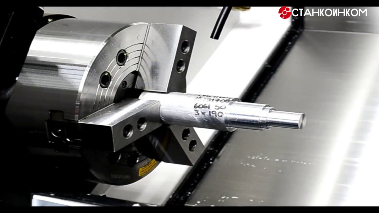 Takisawa LA-250Y CNC Токарный станок с ЧПУ - YouTube