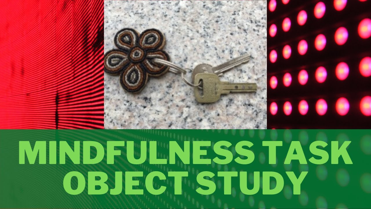 Practical Mindfulness video: Studying a familiar object - YouTube