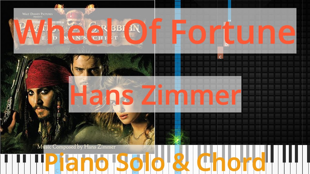 🎹Solo & Chord, Wheel Of Fortune, Hans Zimmer, Synthesia Piano - YouTube