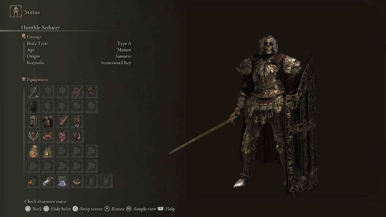 ELDEN RING Outfit #578 (Corrupted Warrior) - YouTube