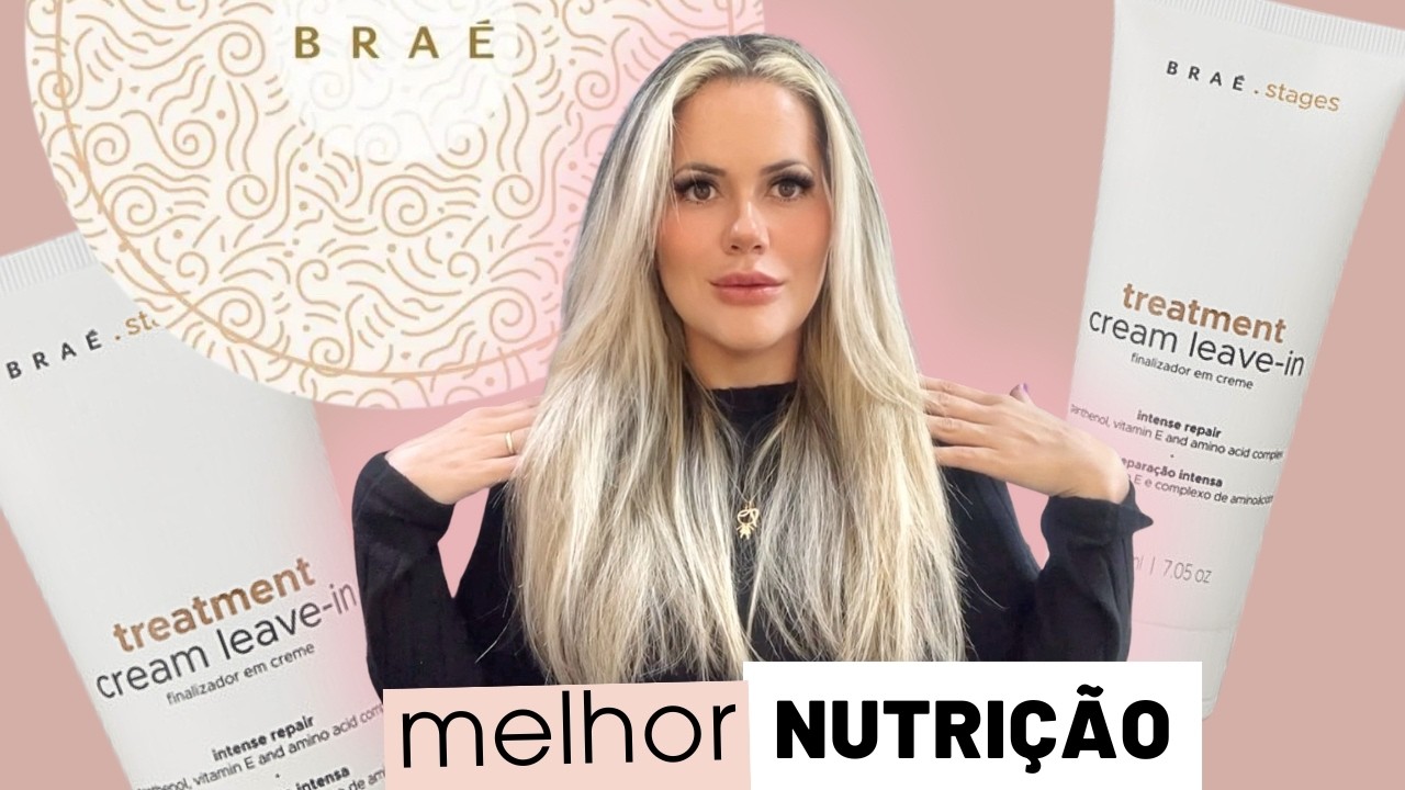 BRAÉ Stages Treatment Cream | O Leave in de NUTRIÇÃO - YouTube